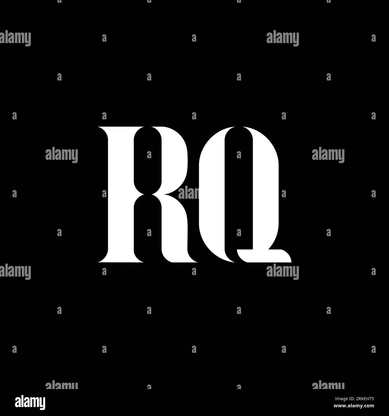 Rq logo Stock Vector Images - Alamy