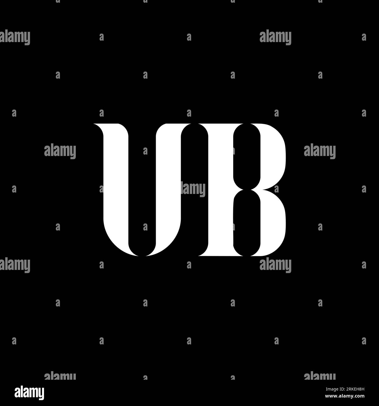 Letter ub Stock Vector Images - Alamy