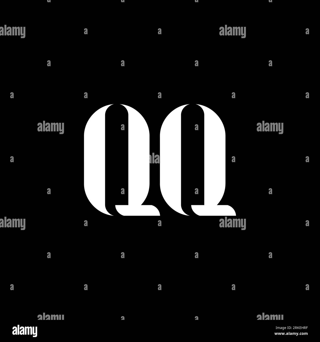 Qq logo Stock Vector Images - Alamy