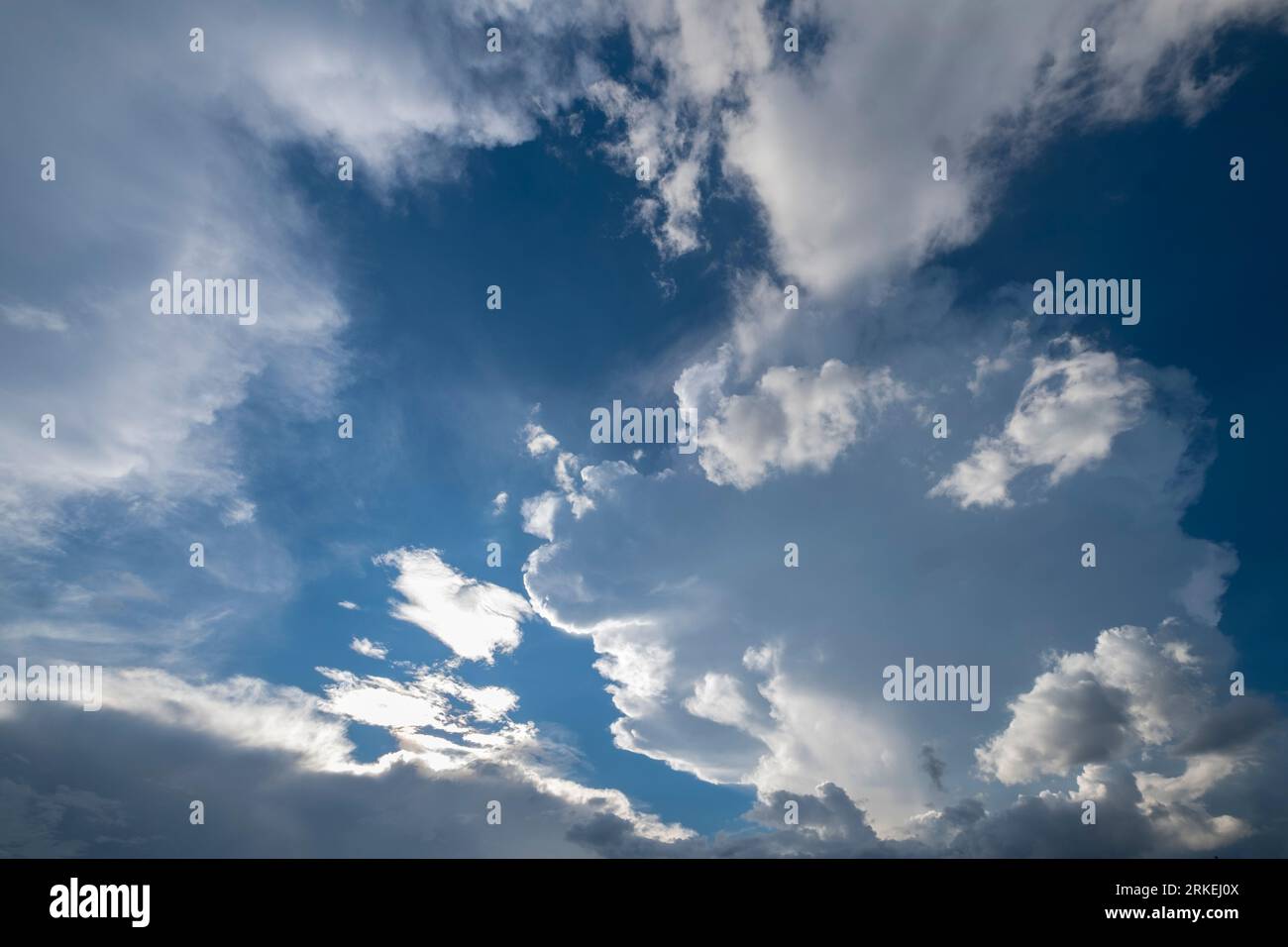 A captivating photo captures the beauty of cloudy days, where the sky's canvas is adorned with ...