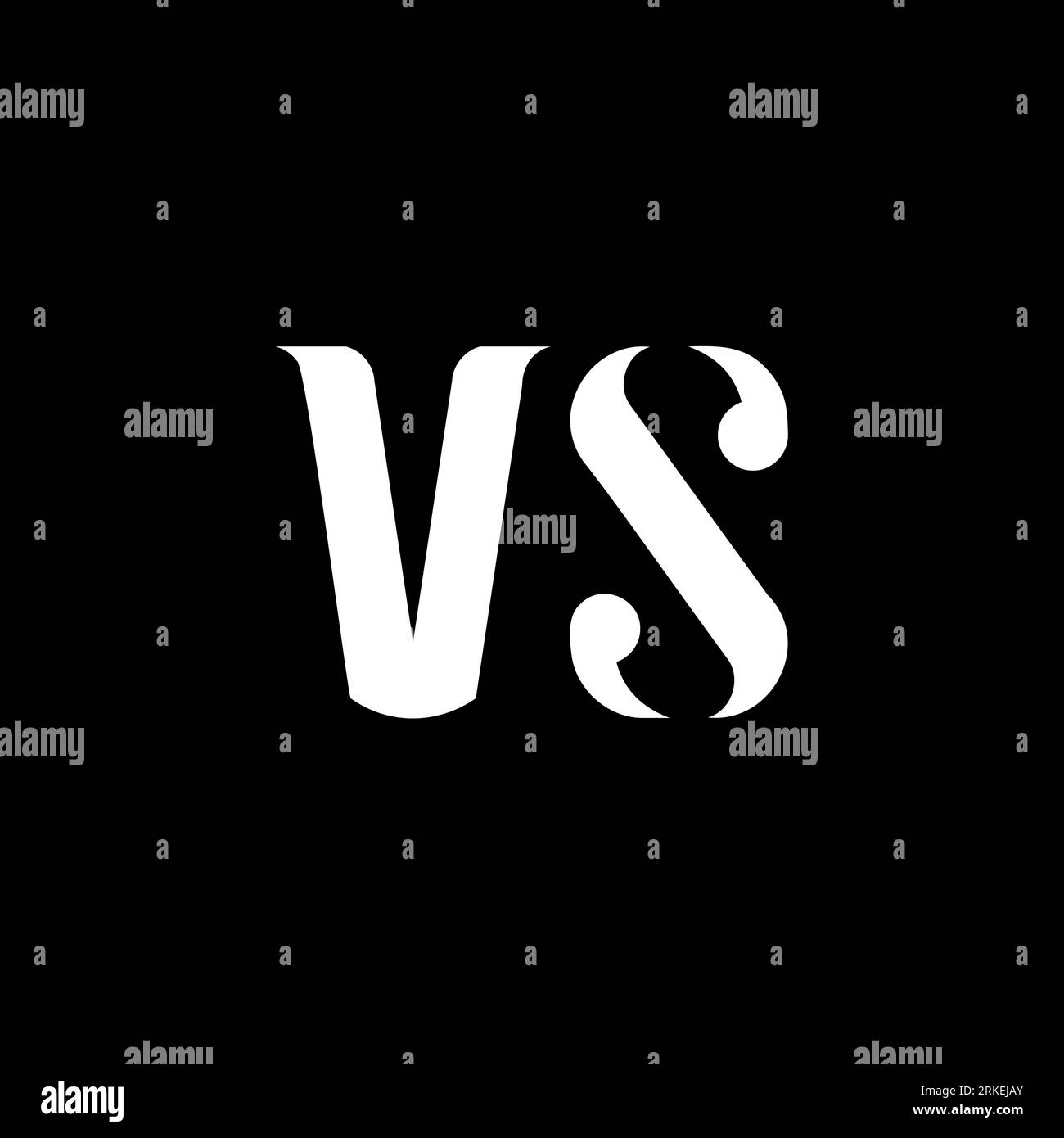 Vs brand logo Black and White Stock Photos & Images - Alamy