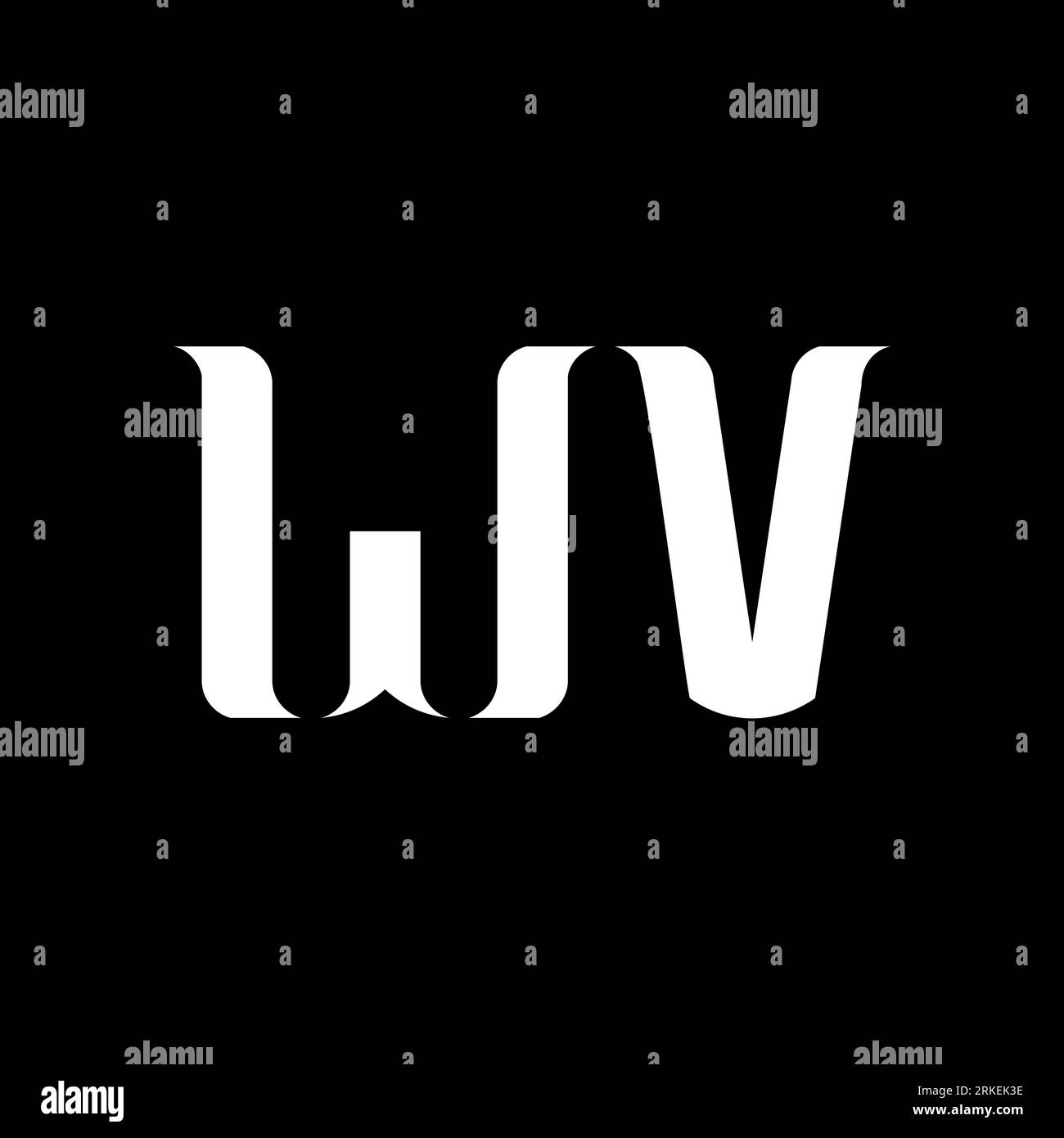 V w logo Black and White Stock Photos & Images - Alamy