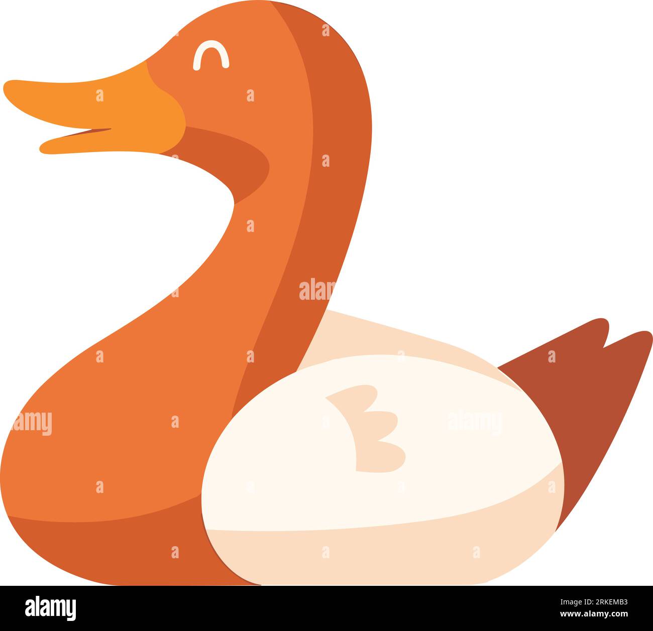 Duck ducklings pond Stock Vector Images - Alamy