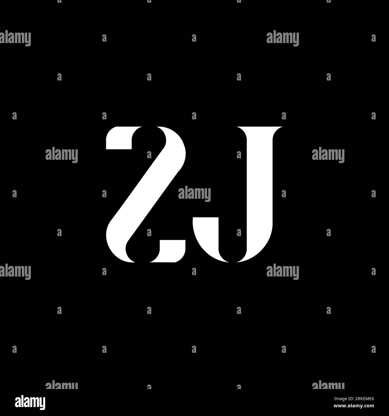 Zj logo Stock Vector Images - Alamy