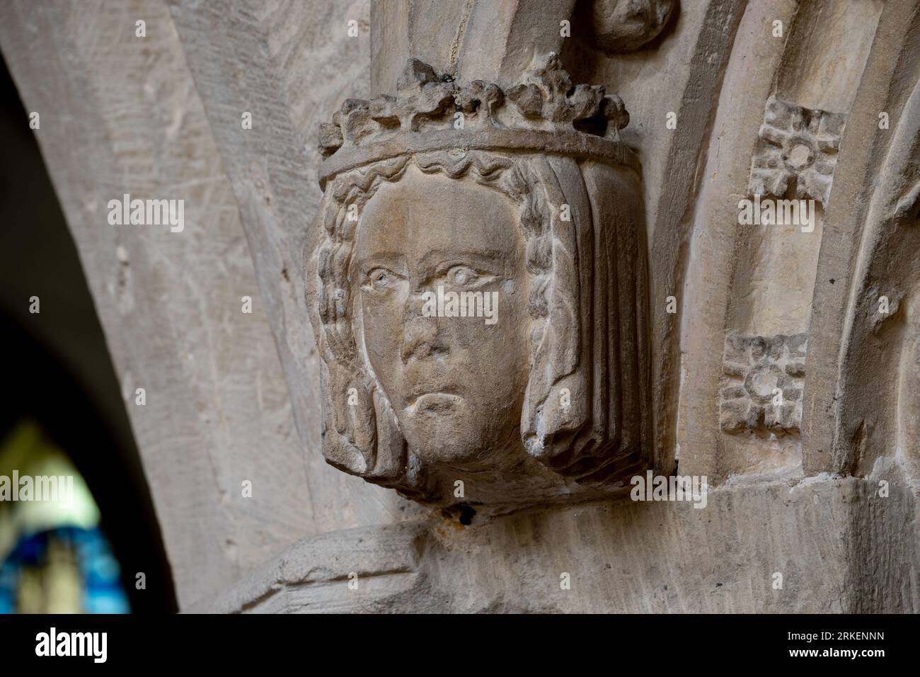 Stone woman carving hi-res stock photography and images - Alamy