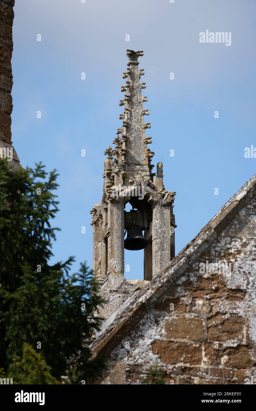 Sanctus bell turret, St. George`s Church, Brailes, Warwickshire ...