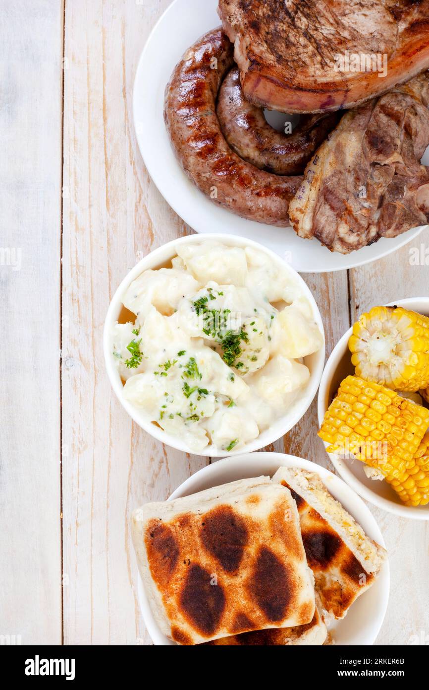 South African Braai Day or Heritage Day. Celebrating traditional braai ...