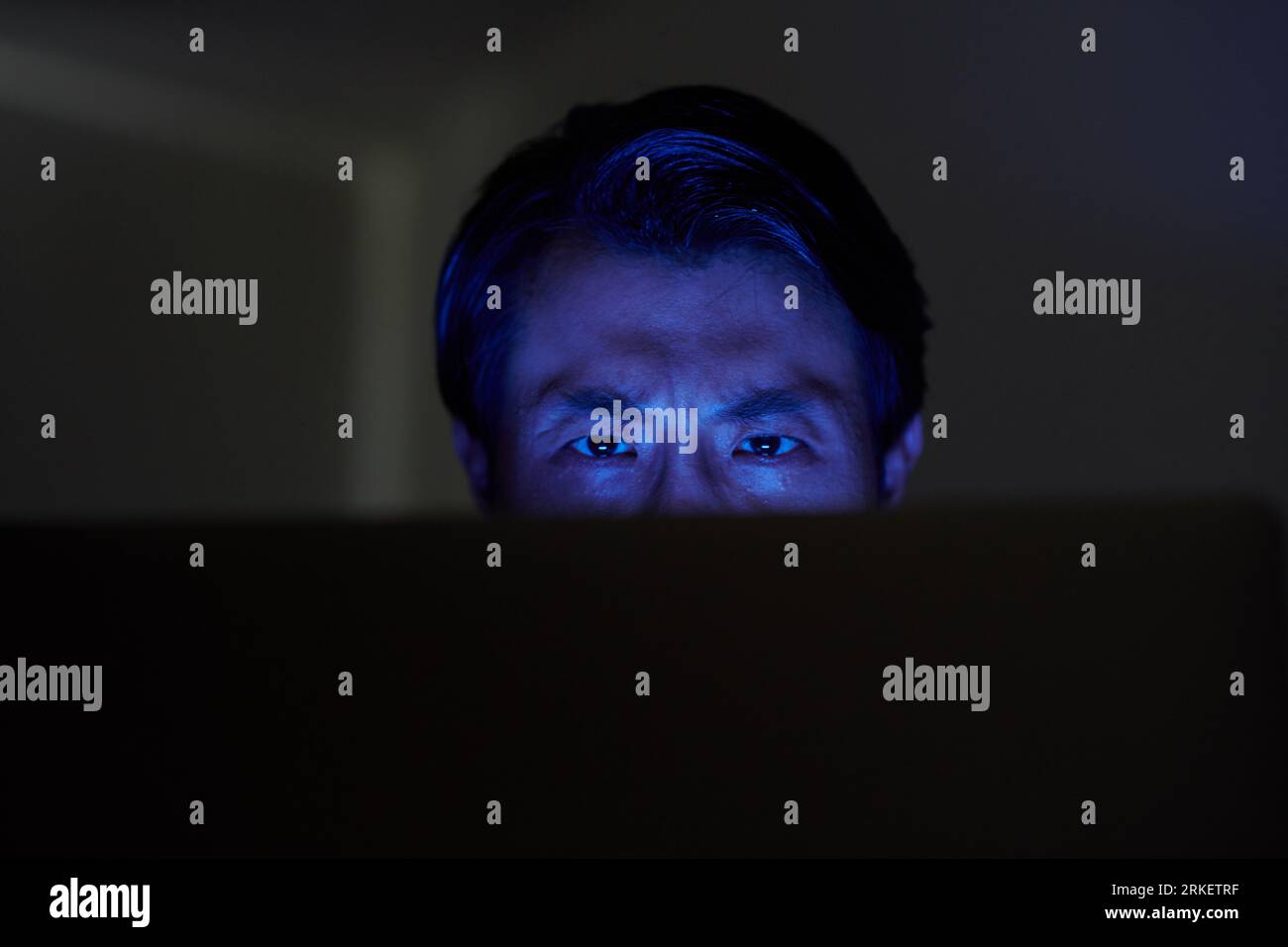 Hacker programmer coding system late hi-res stock photography and ...