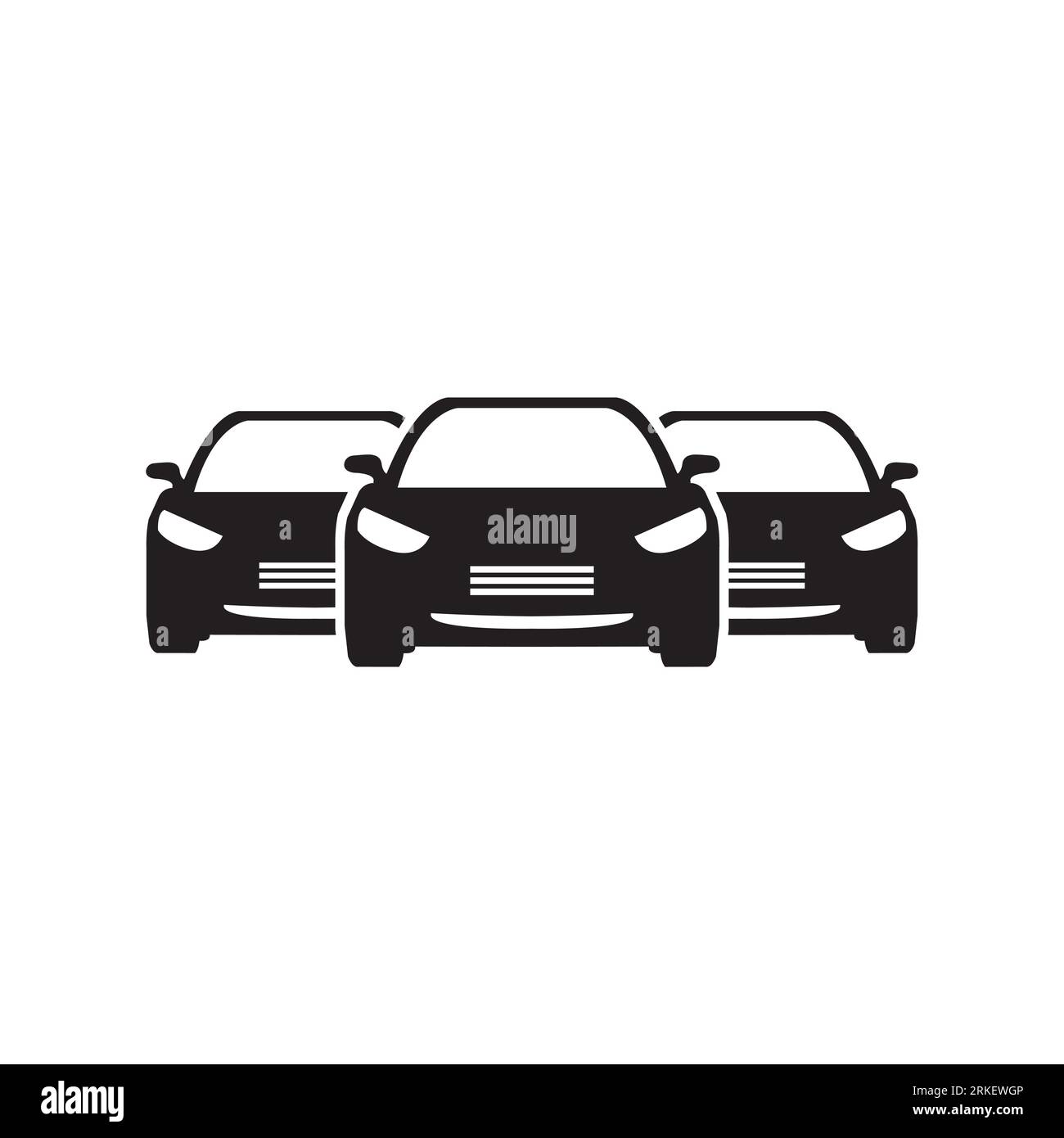 Used car salesman illustration Cut Out Stock Images & Pictures - Alamy