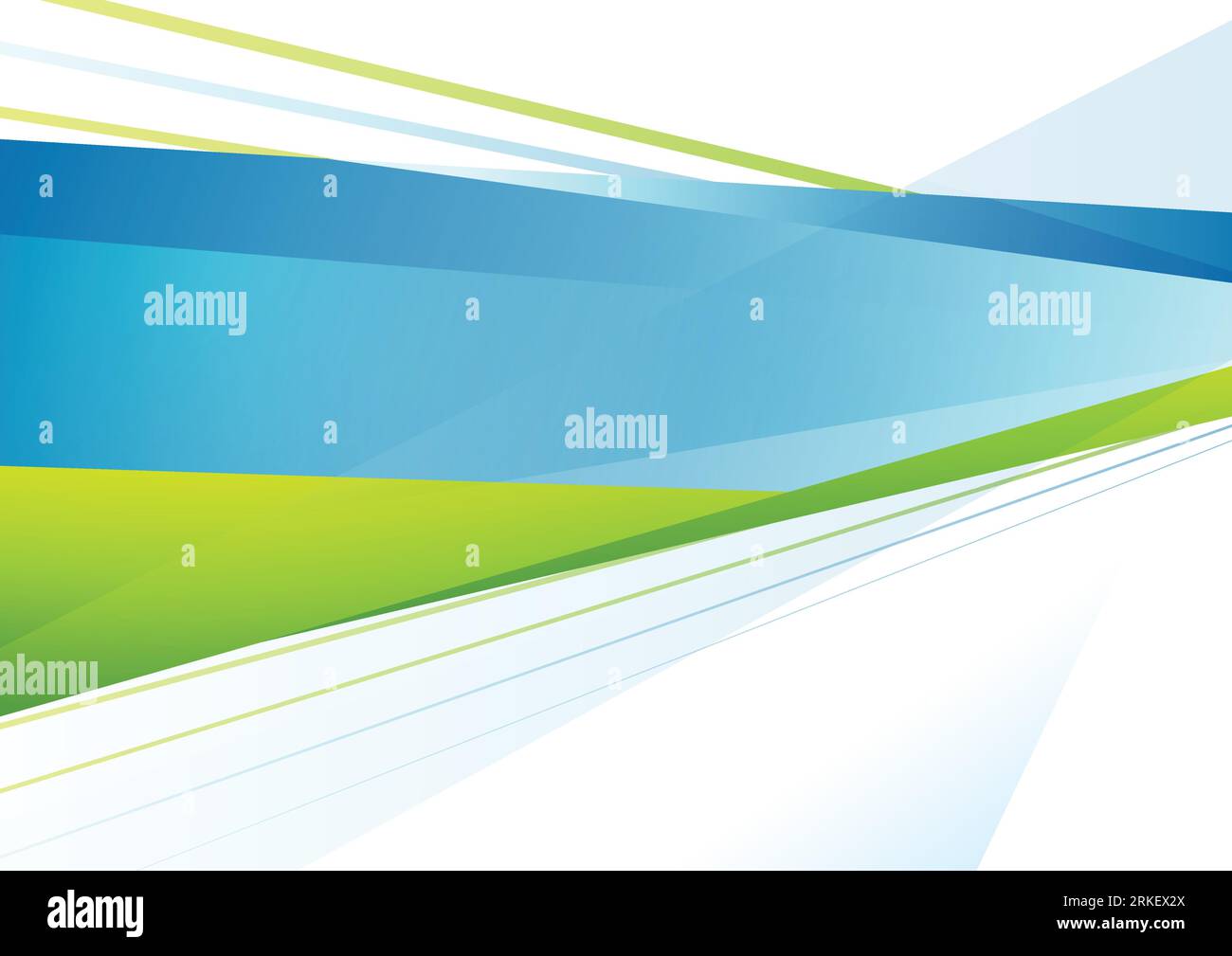 Abstract blue and green tech minimal stripes background. Vector design ...