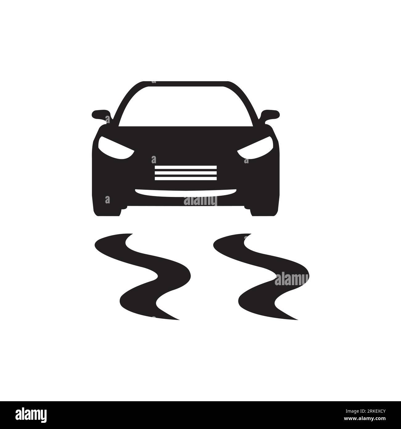 Pedestrian bridge vector vectors Black and White Stock Photos & Images ...