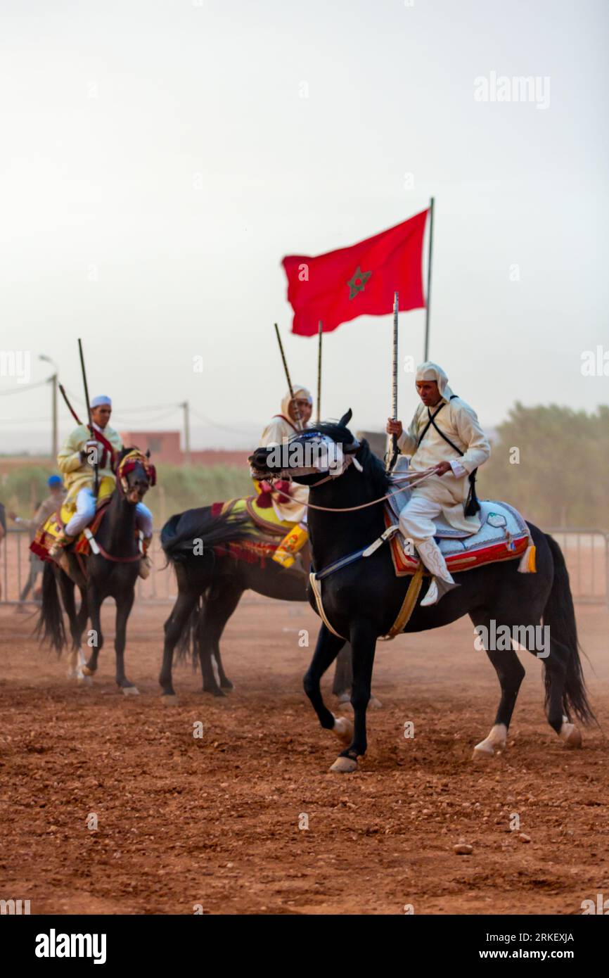 Tbourida moroccan culture hi-res stock photography and images - Alamy