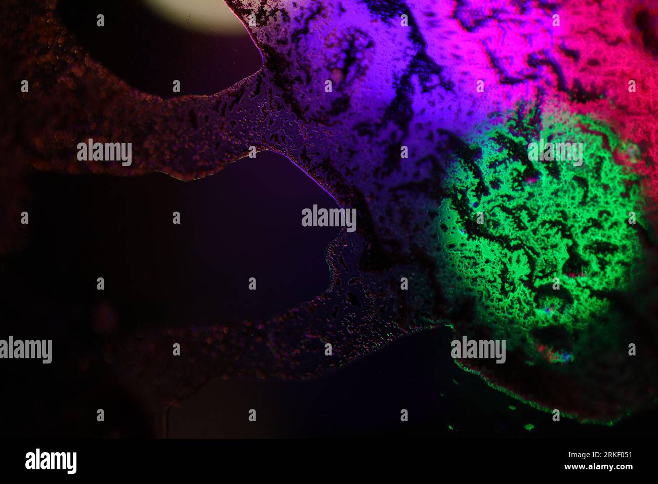 Abstract Blur Glass Texture Macro shot Stock Photo - Alamy