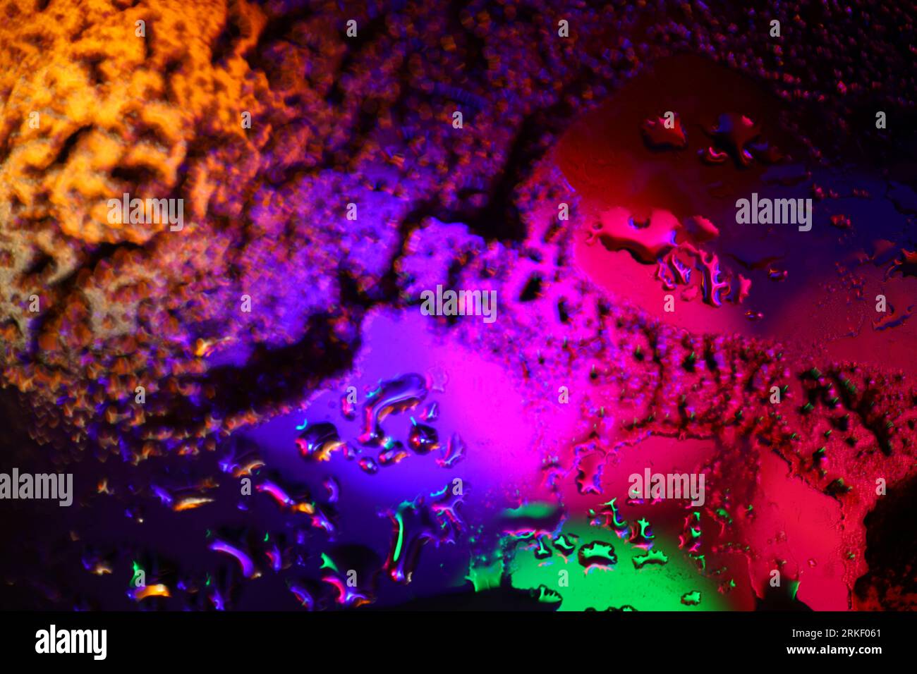 Abstract Blur Glass Texture Macro shot Stock Photo - Alamy