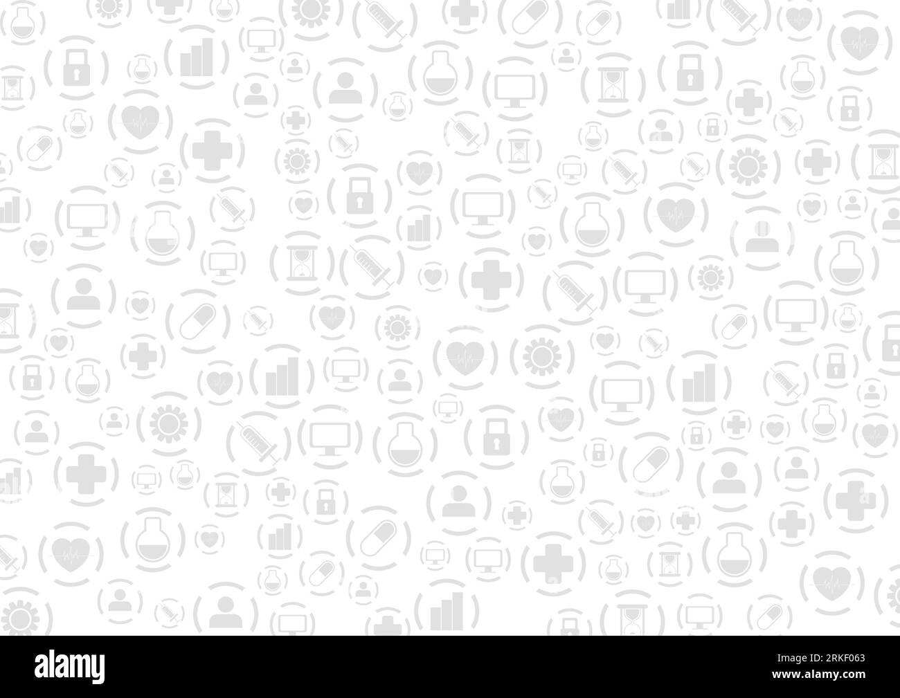 Health grey tech background medical Stock Vector Images - Alamy
