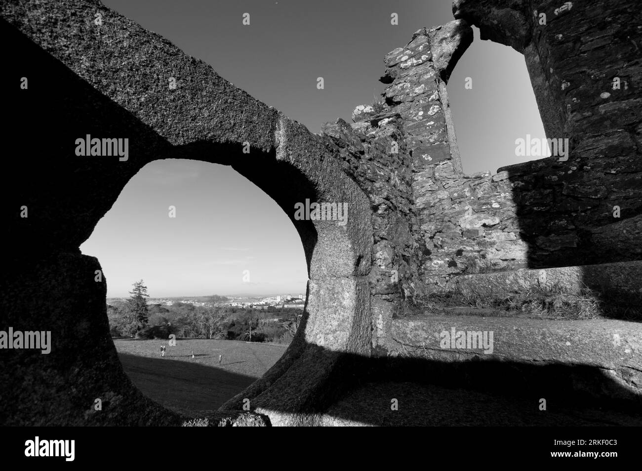 Scenic cornwall attraction Black and White Stock Photos & Images - Alamy