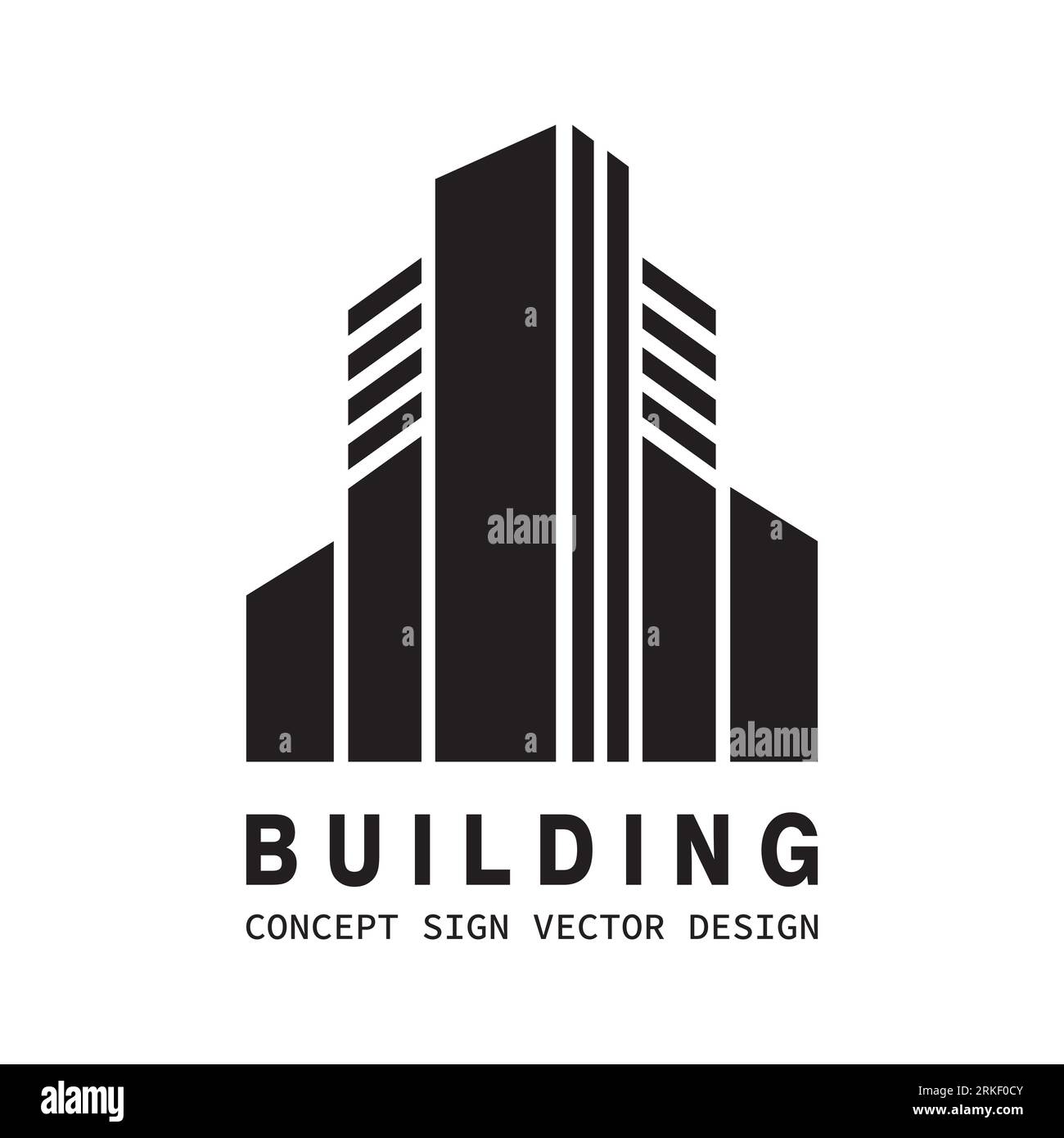 clean building logo design inspiration Stock Vector Image & Art - Alamy