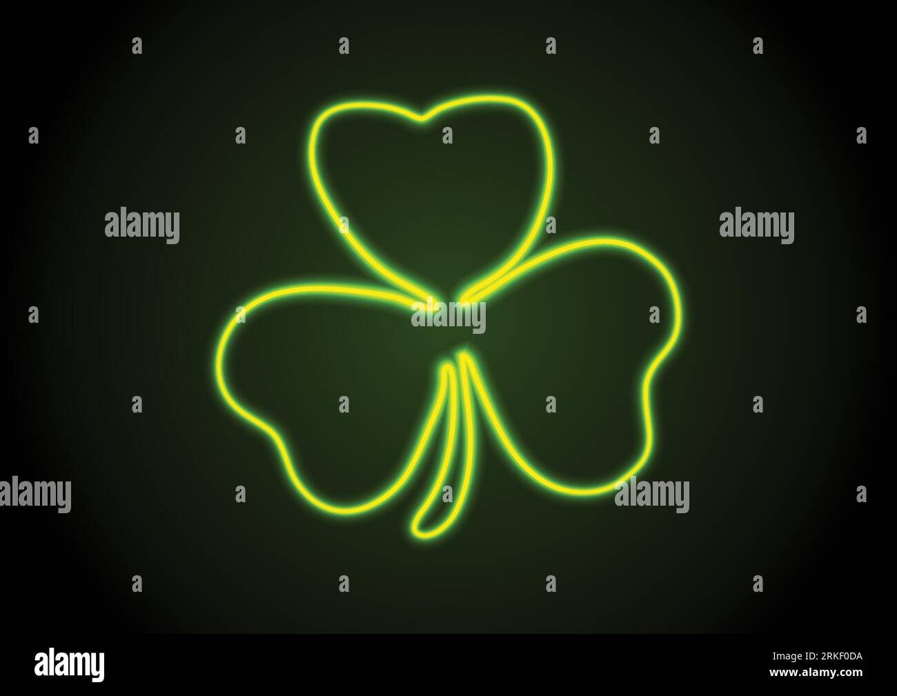 Clover vector vectors hi-res stock photography and images - Alamy