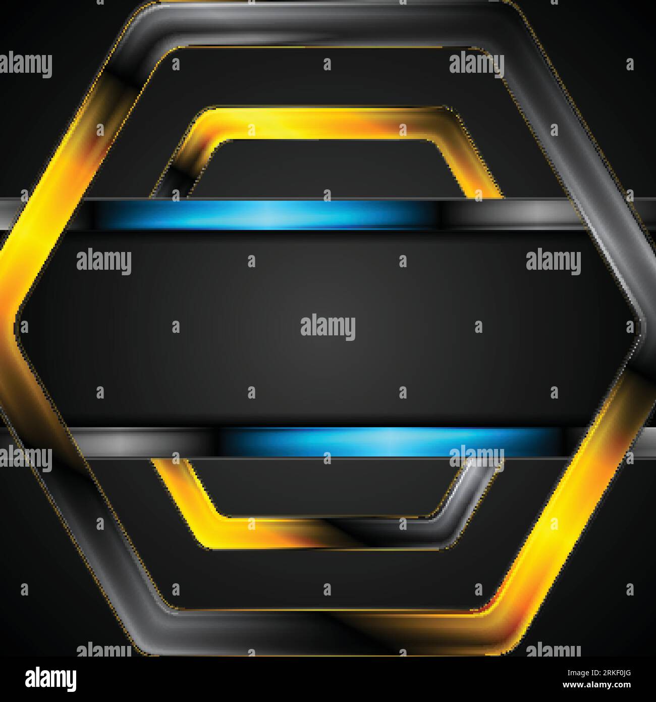 Colorful tech abstract background with glossy hexagons. Vector design ... Colorful tech abstract background with glossy hexagons. Vector design ...