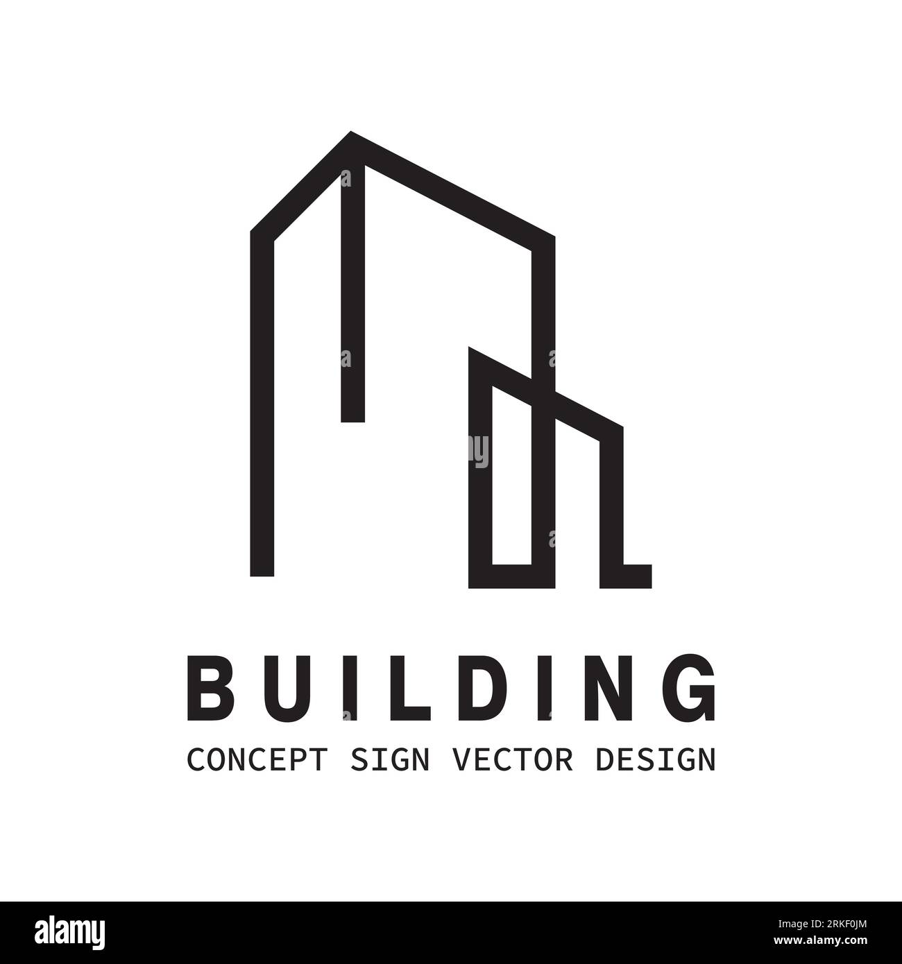 Building Logo Vector Design Template Stock Vector Image & Art - Alamy