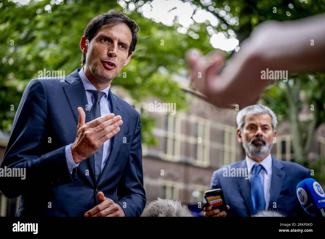 THE HAGUE - Wopke Hoekstra Minister of Foreign Affairs at the Binnenhof ...