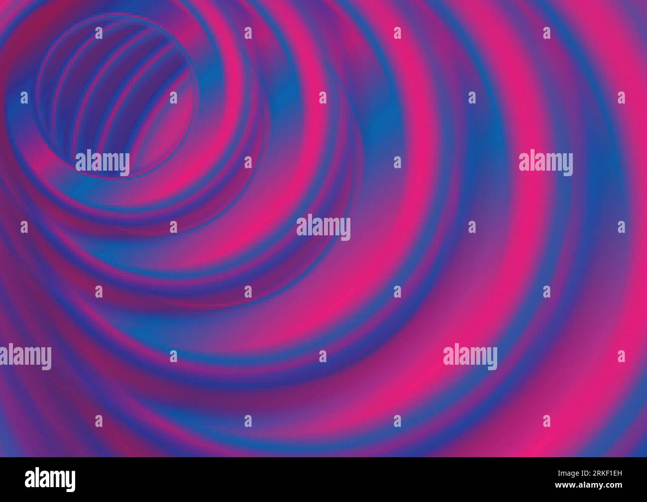 Blue violet retro wavy circles Stock Vector Images - Alamy