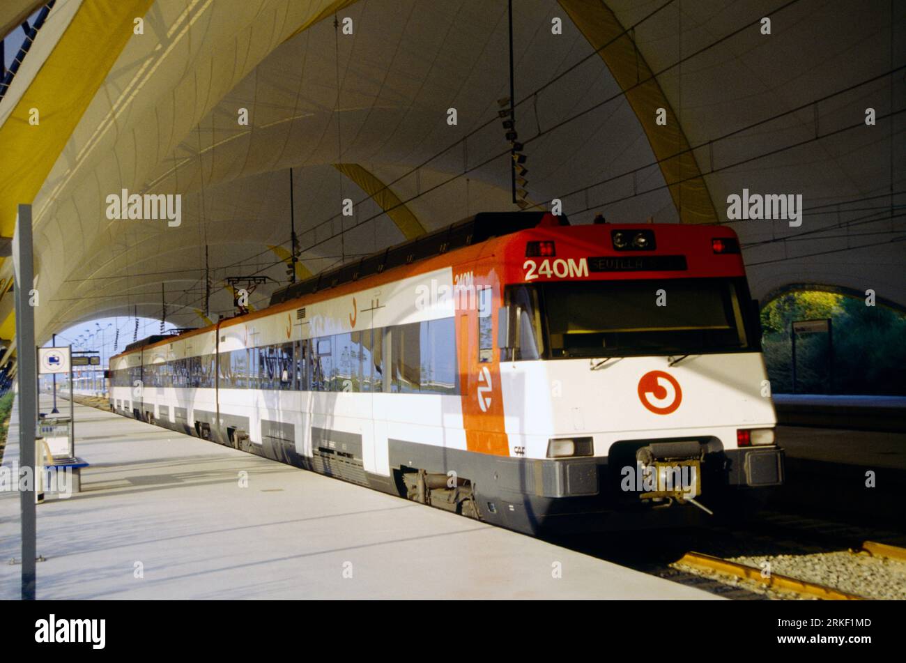 Seville Spain AVE (Alta Velocidad Espanola) High Speed Train Terminal ...