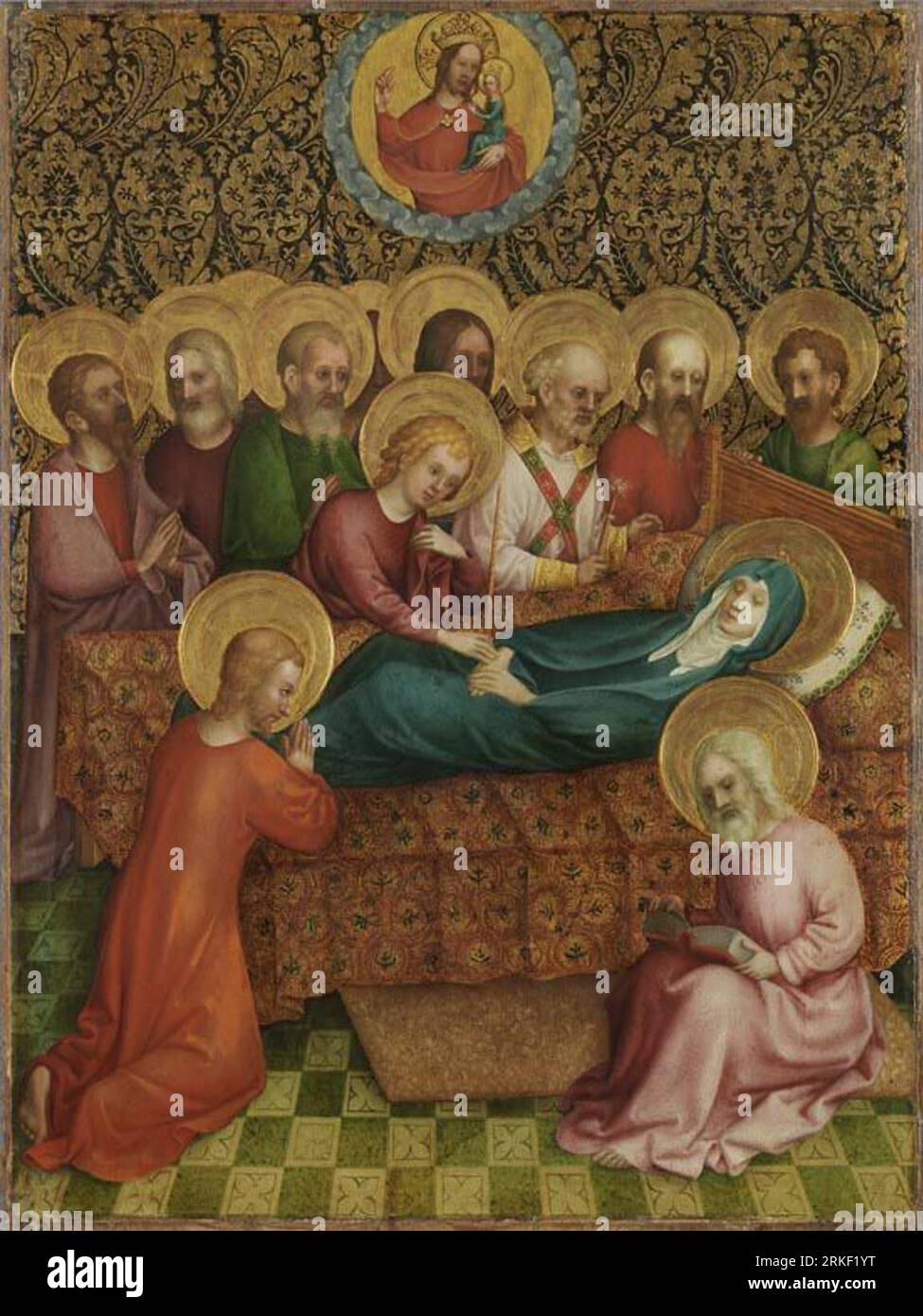 The death of Mary between 1435 and 1445 by Meister des Heisterbacher ...