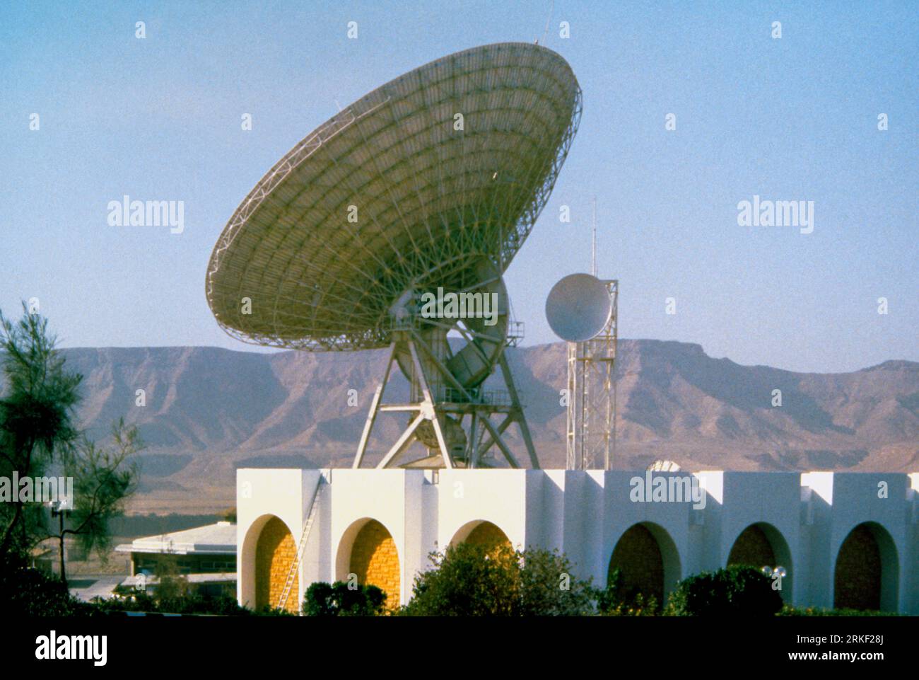 Saudi Arabia Communication Satellite Dishes Stock Photo - Alamy