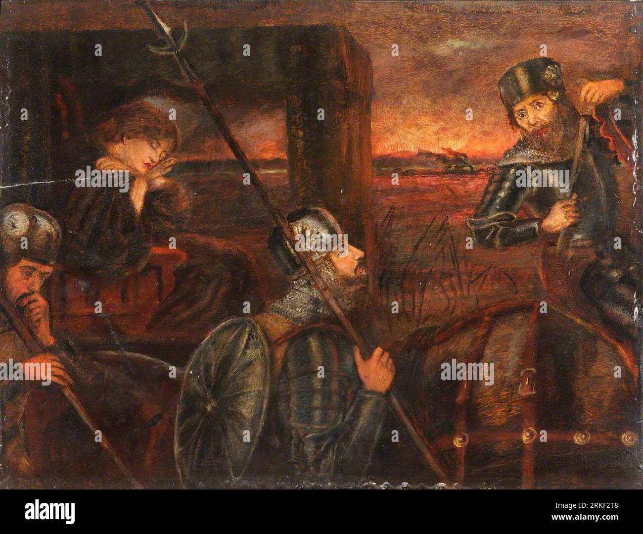 The Theodore Watts-Dunton Cabinet: The Princess Sabra taken to the ...