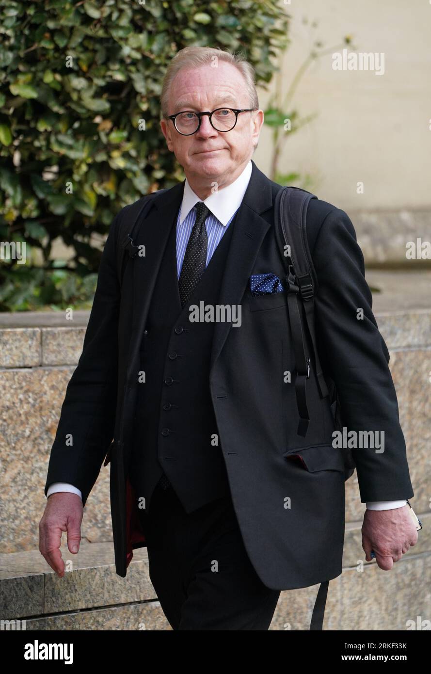 Advocate depute Alex Prentice KC arrives at the High Court, Glasgow ...