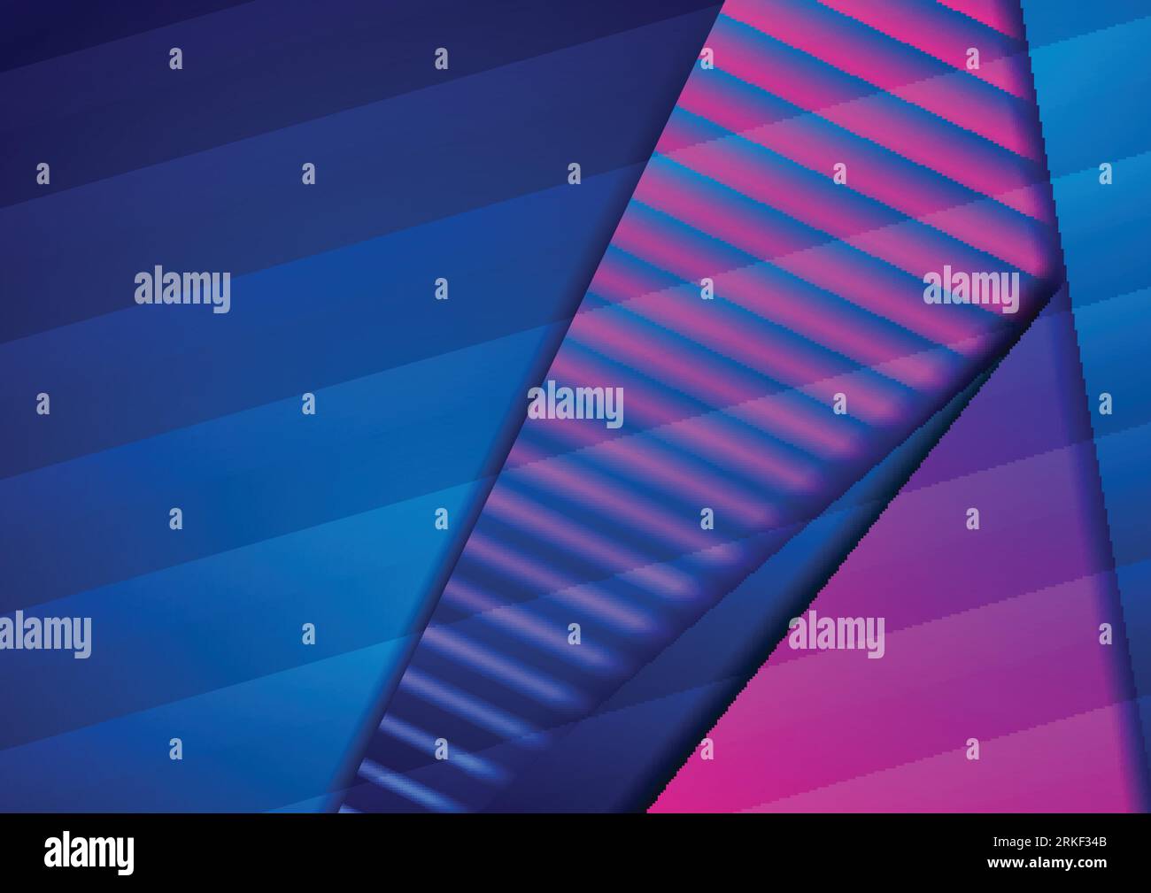 Blue and ultraviolet hi-tech geometric corporate background. Vector ...