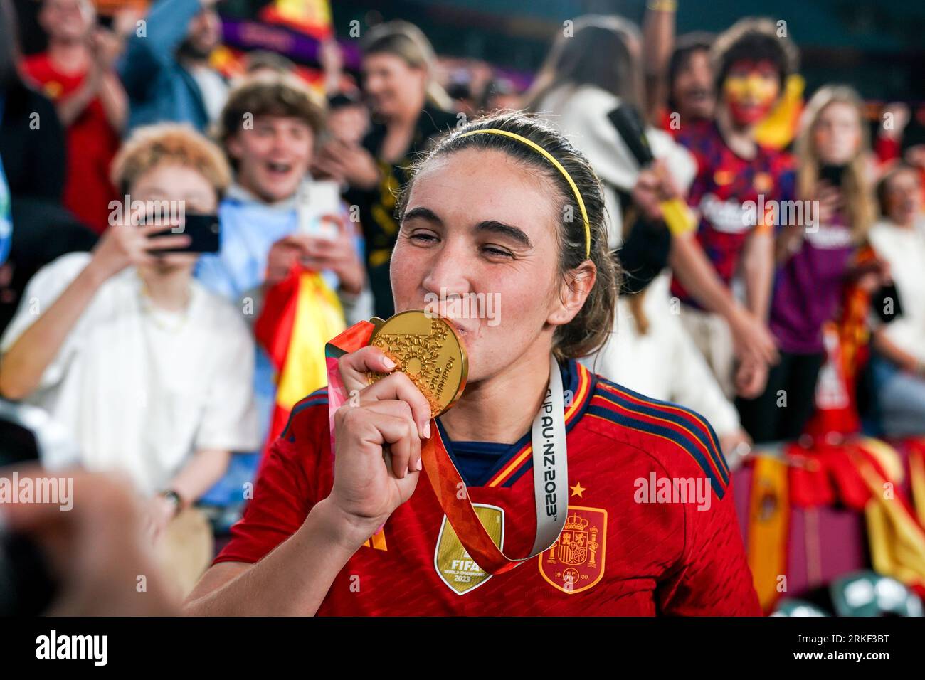 Sydney, Australia, August 20th 2023: Mariona Caldentey (8 Spain ...
