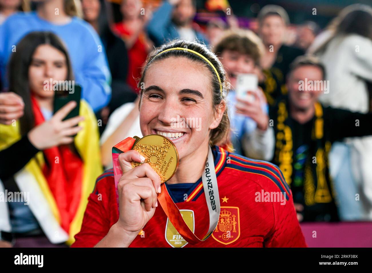 Sydney, Australia, August 20th 2023: Mariona Caldentey (8 Spain ...