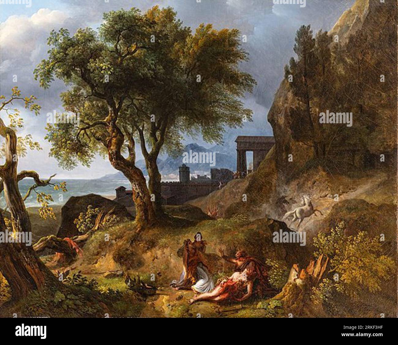 The death of hippolytus hi-res stock photography and images - Alamy