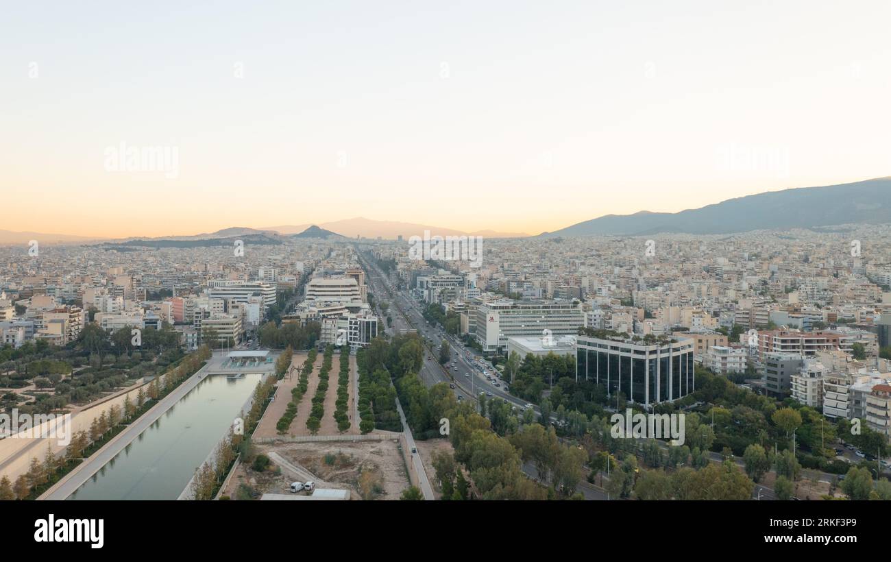 Urban design meets nature aerial hi-res stock photography and images ...