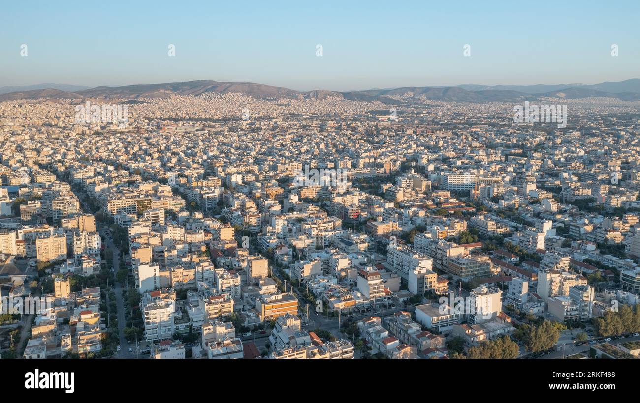 Architectural Details of Athens: A Close View of Urban Buildings and ...