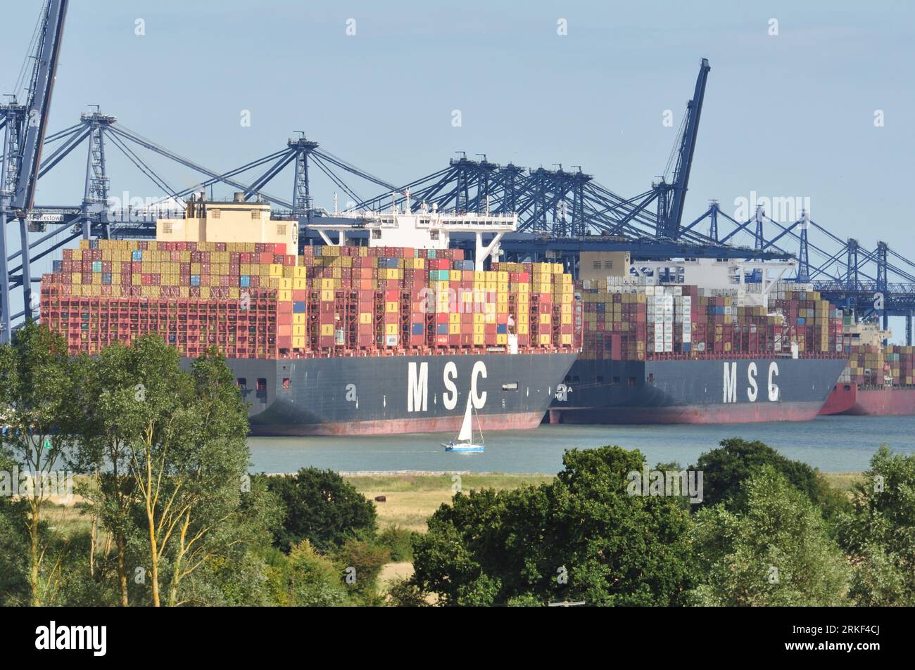 Suffolk containers hi-res stock photography and images - Alamy