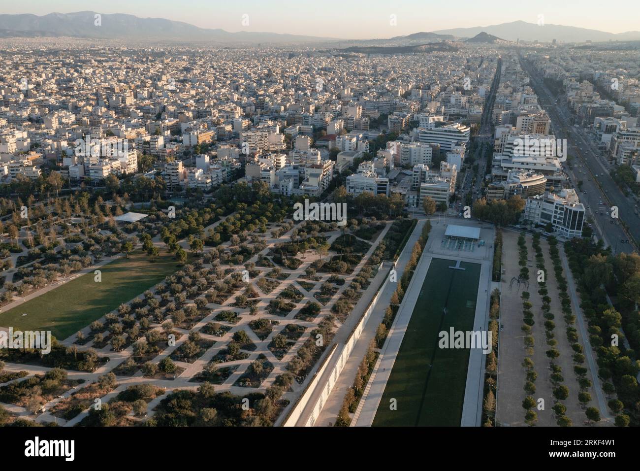 City of Athens Stavros Niarchos Foundation National Opera House Stock ...