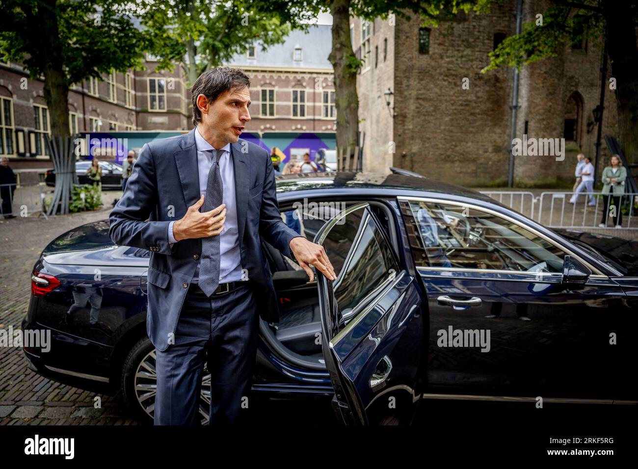 THE HAGUE - Wopke Hoekstra Minister of Foreign Affairs at the Binnenhof ...