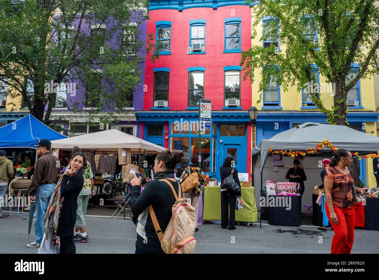 New York City, NY, Large Crowd of People, Visiting Views of City ...