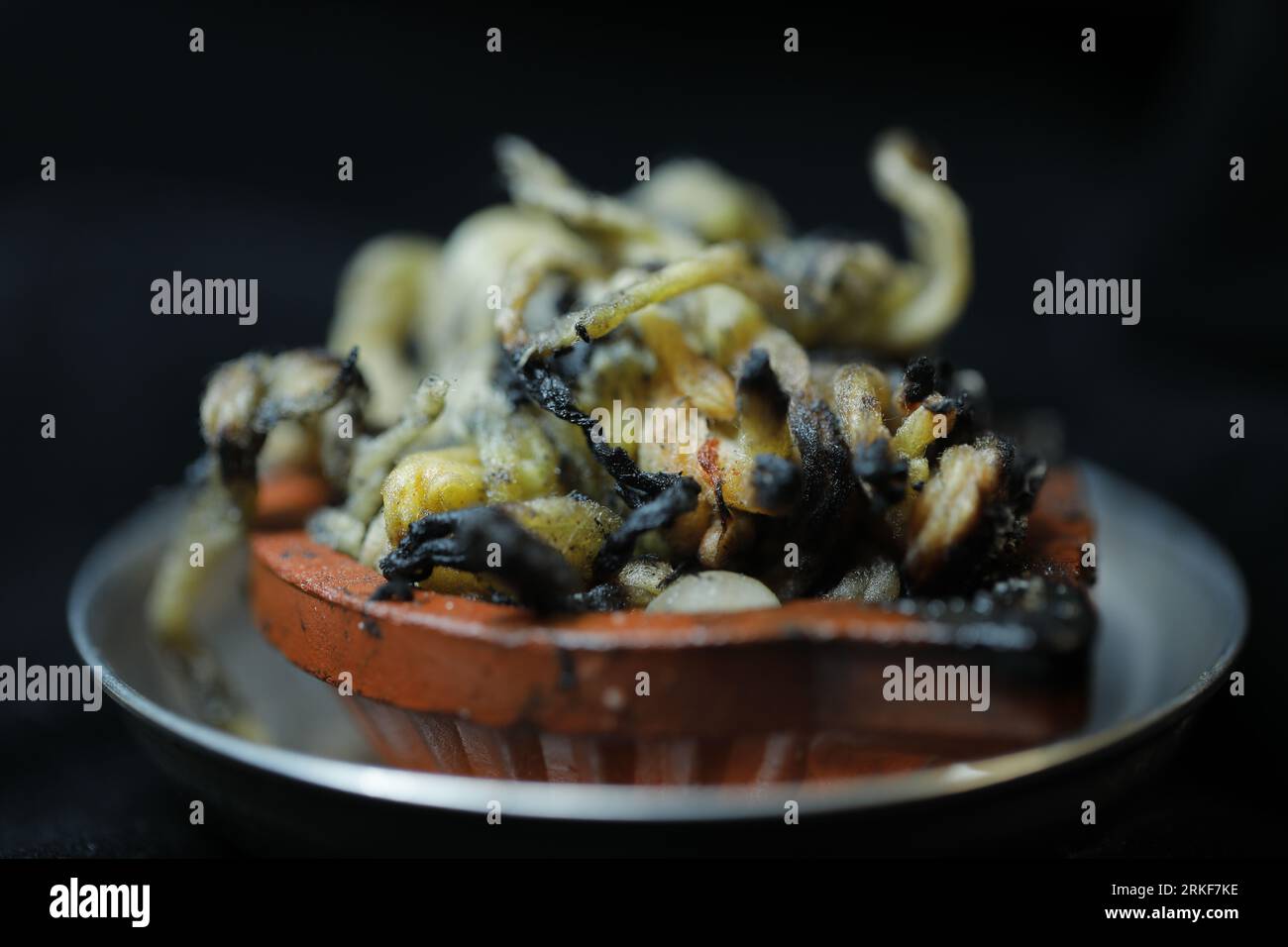 Used cotton in clay lamp hi-res stock photography and images - Alamy