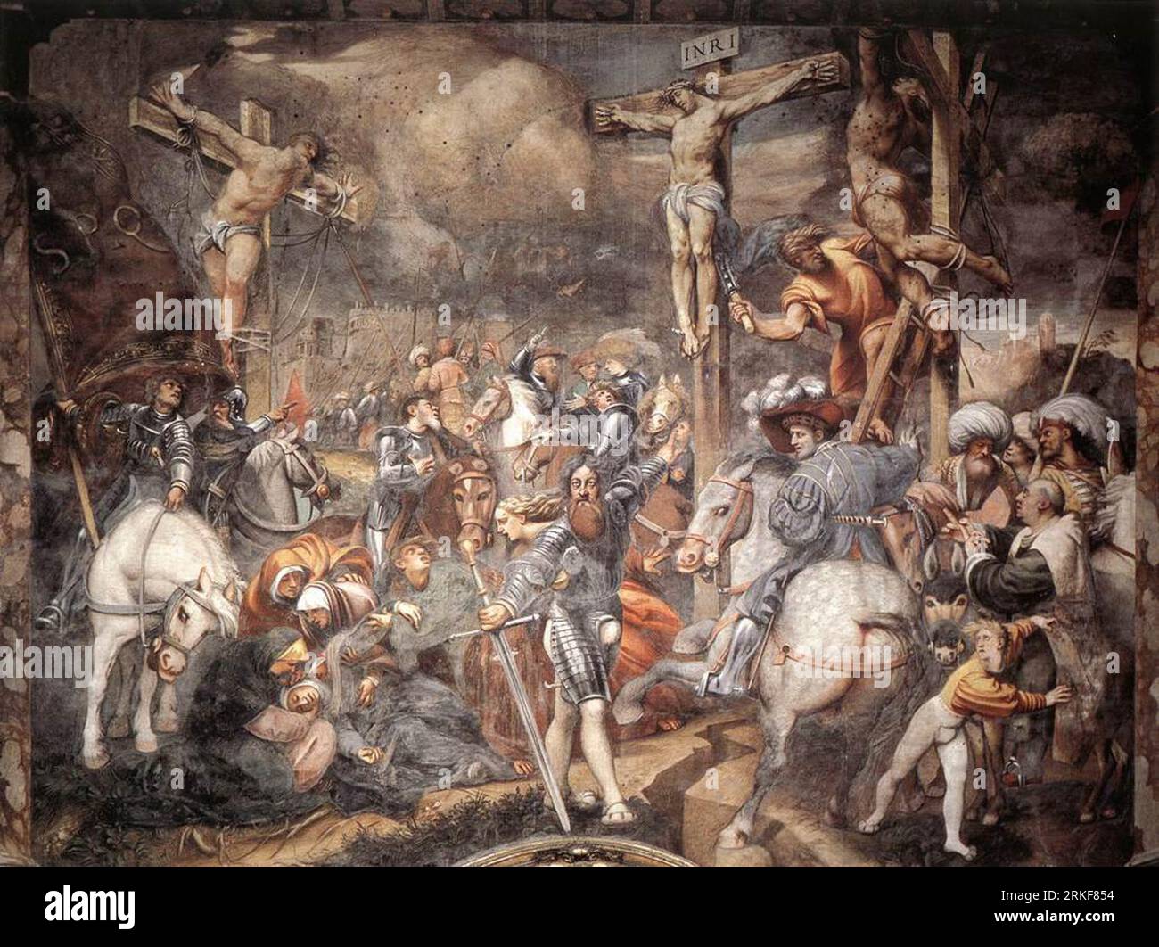 Golgotha painting hi-res stock photography and images - Alamy