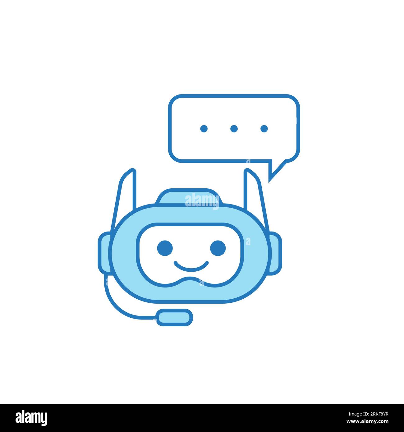Chatbot icon hi-res stock photography and images - Alamy