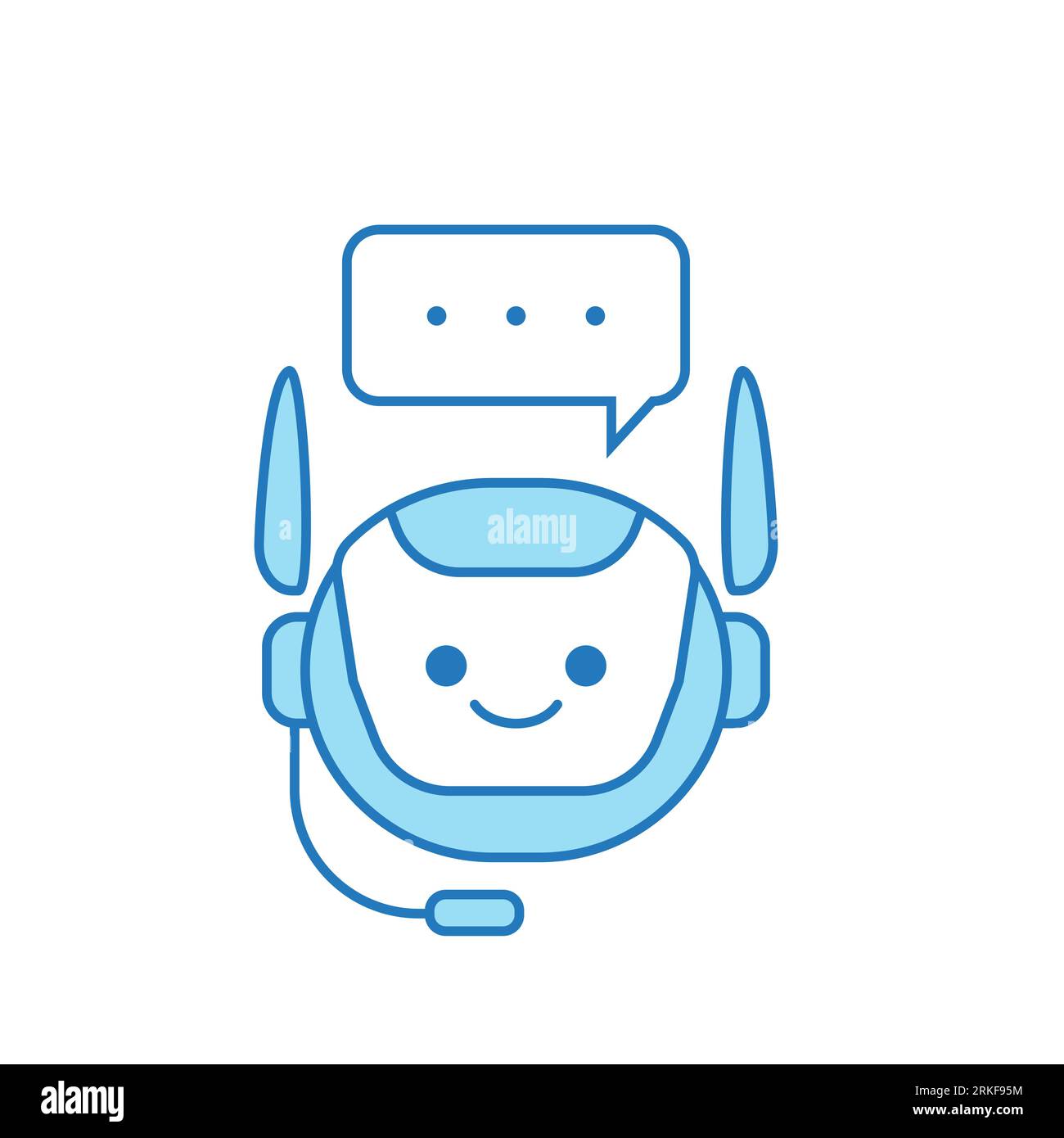 Chatbot icon hi-res stock photography and images - Alamy