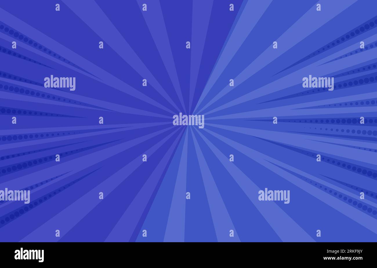 Pop art blue background. Comics book cartoon magazine cover. Vector ...