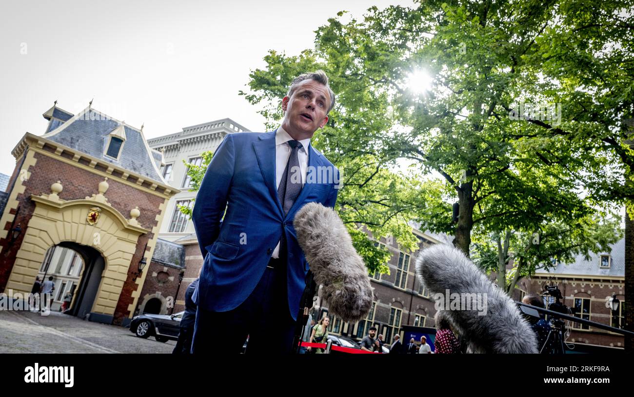 THE HAGUE - Mark Harbers Minister of Infrastructure and Water ...