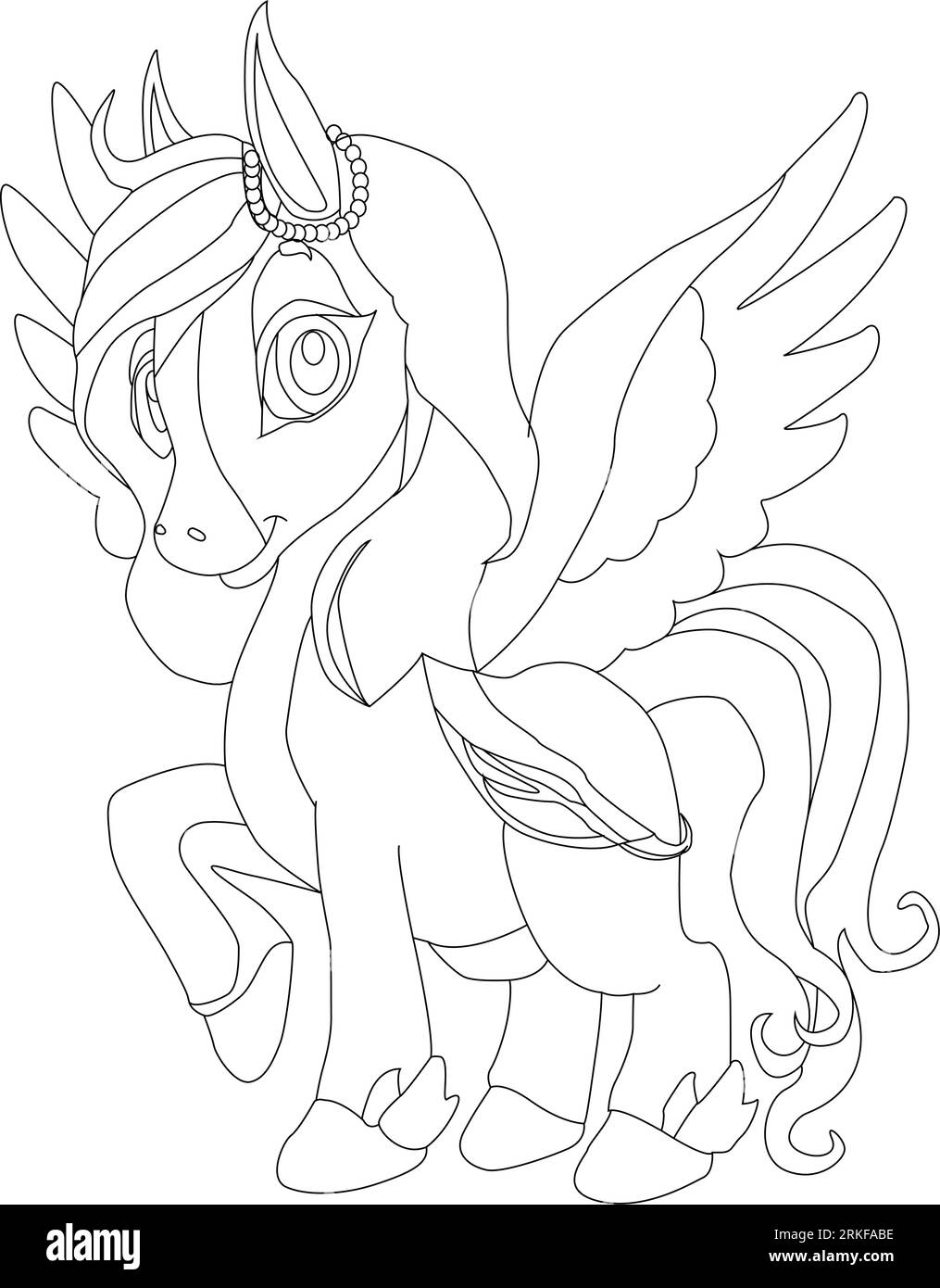 Dive into the World of Unicorn Coloring Book Magic, Fantastic animal ...