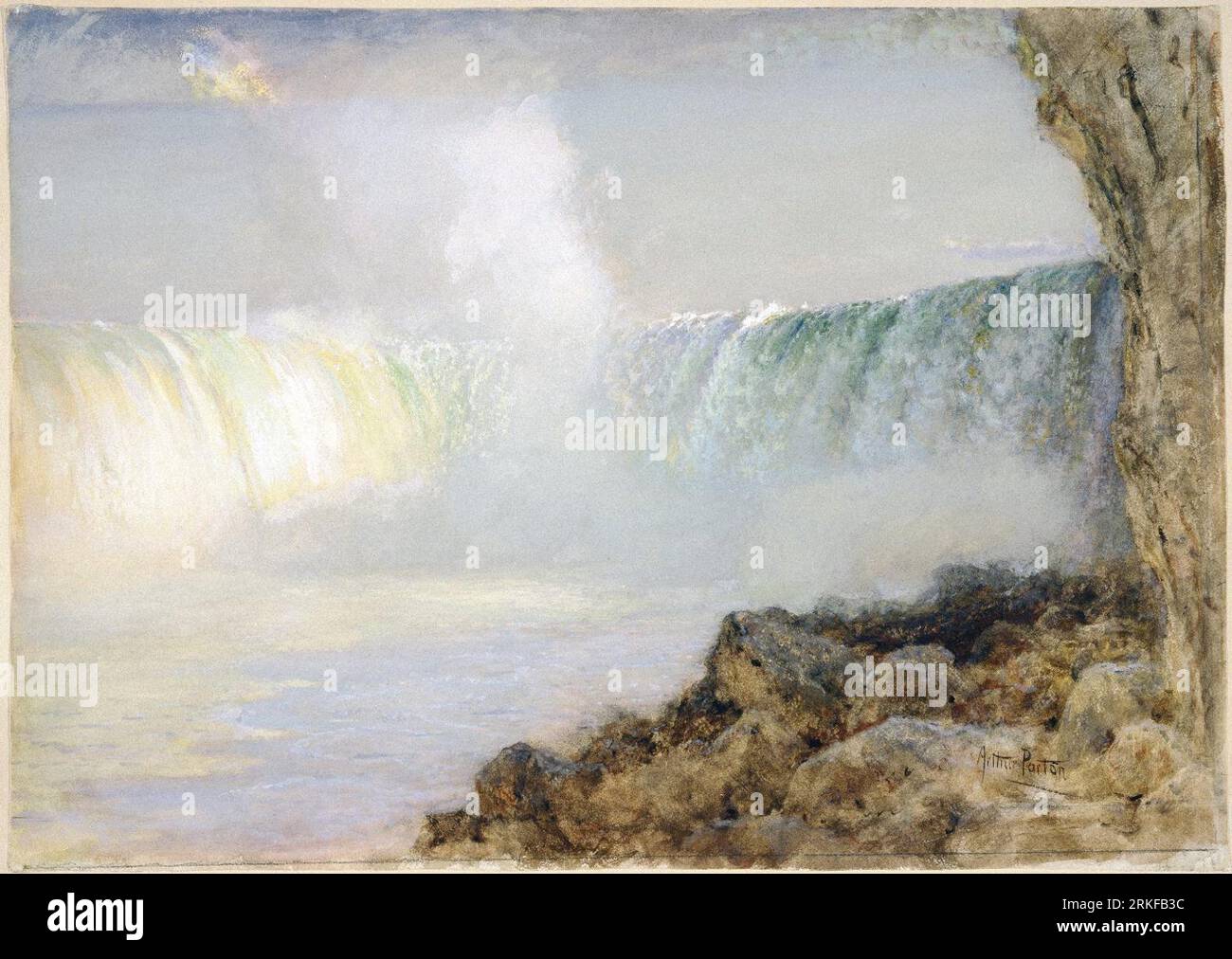 Circa 1880 watercolor hi-res stock photography and images - Alamy