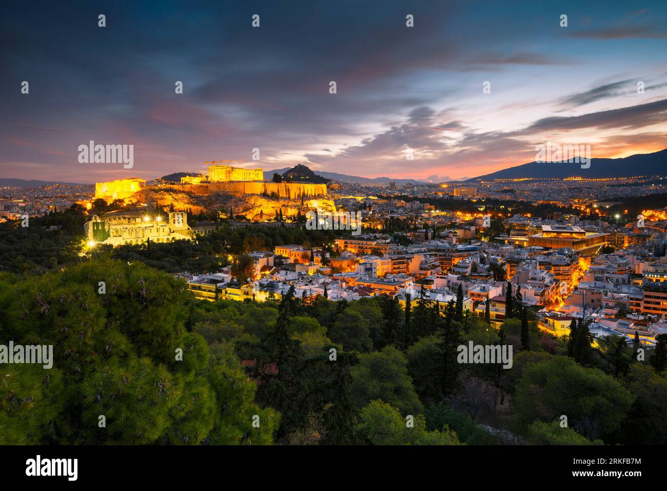 City of athens sunrise hi-res stock photography and images - Alamy